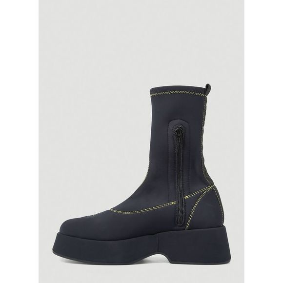 Ganni | Shoes | Ganni Retro Sock Boots In Black | Poshmark